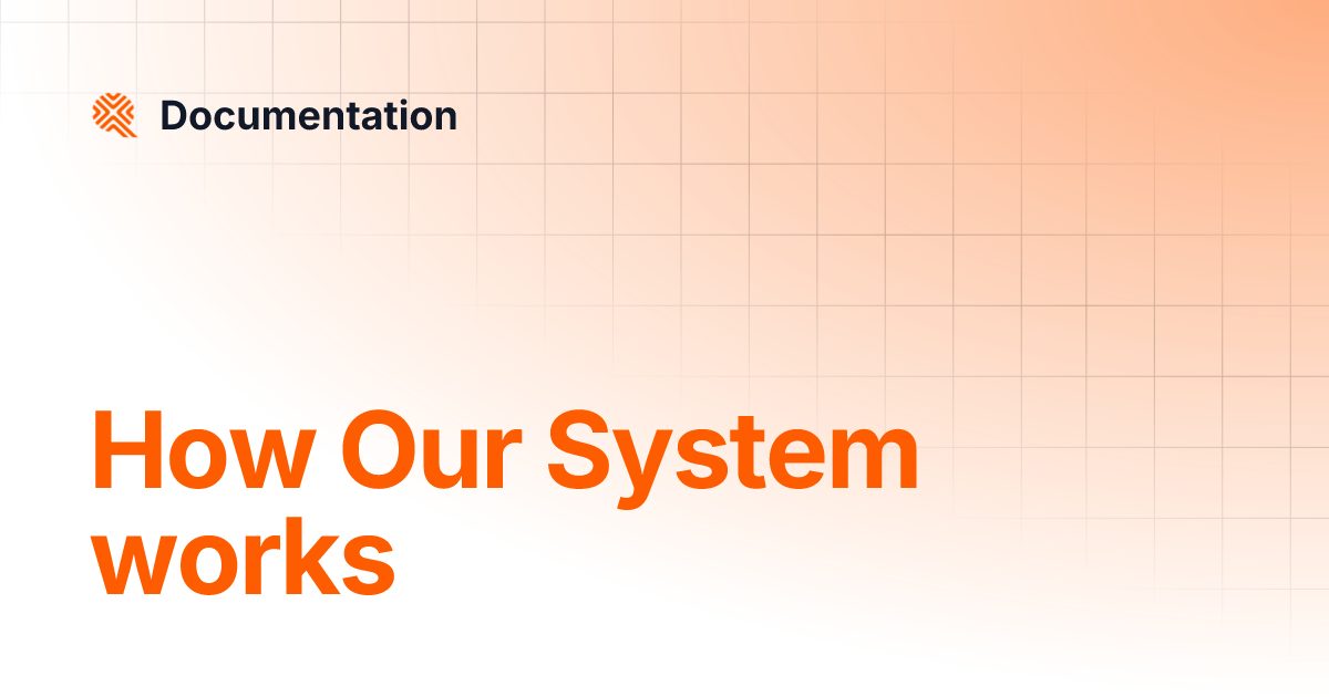 How Our System works | Documentation